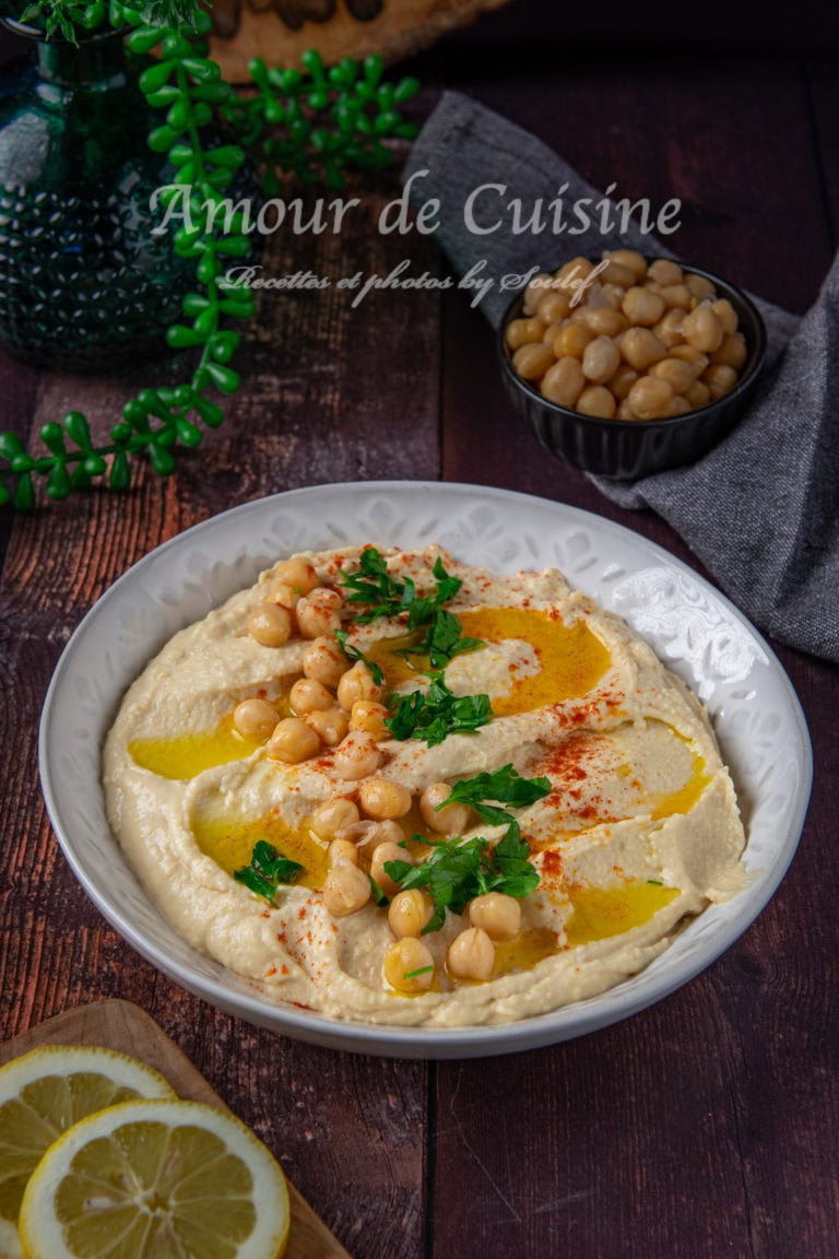 creamy hummus recipe | My love of cooking