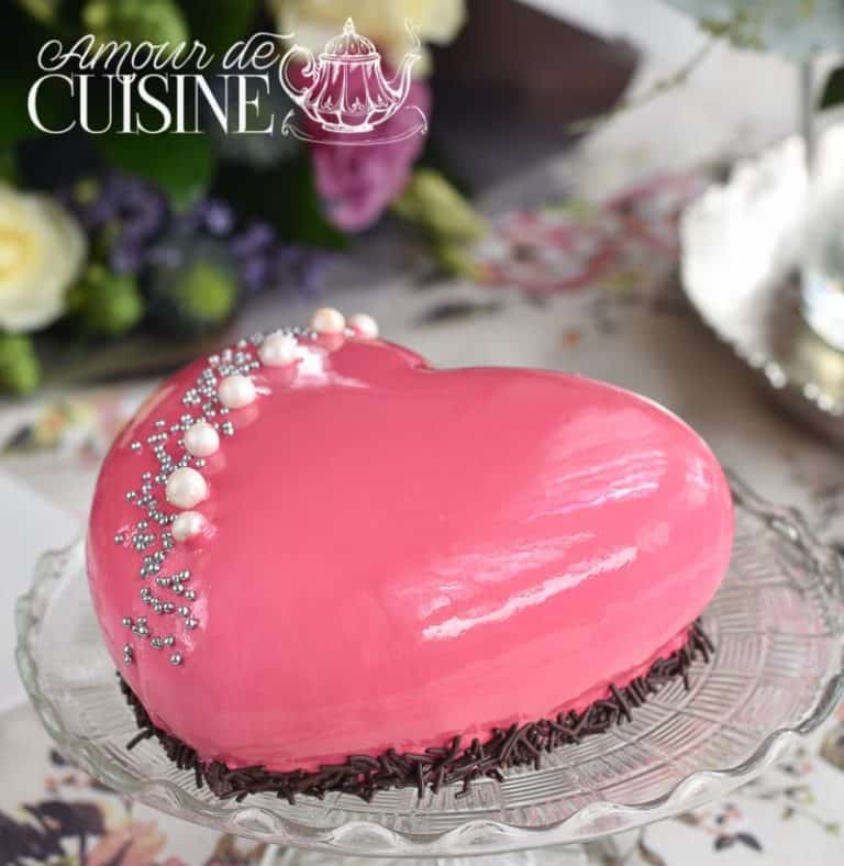 Strawberry Entremet with Mirror Glaze – A Stunning and Delicious ...